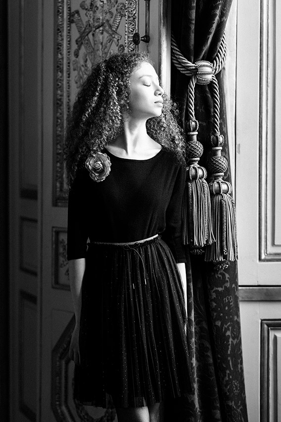 Portraits d'Arielle Beck, jeune prodige de la musique classique ...