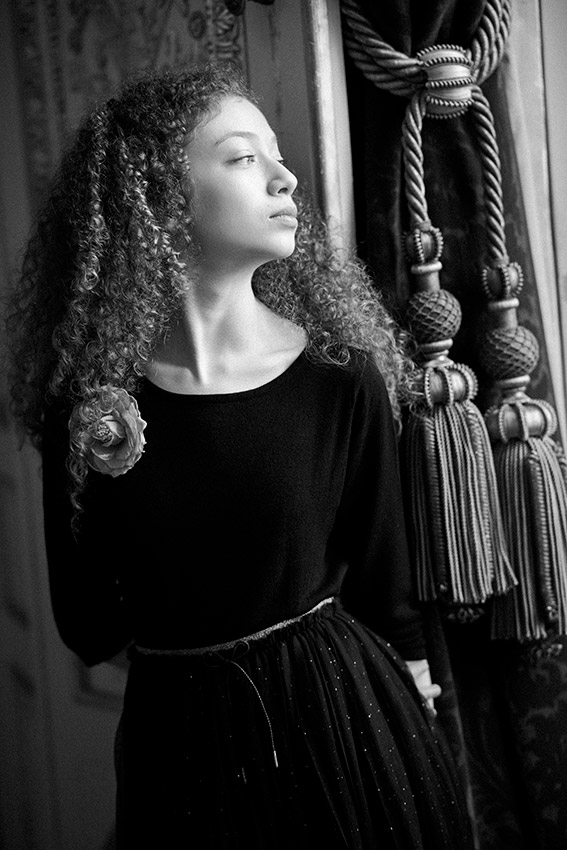 Portraits d'Arielle Beck, jeune prodige de la musique classique ...