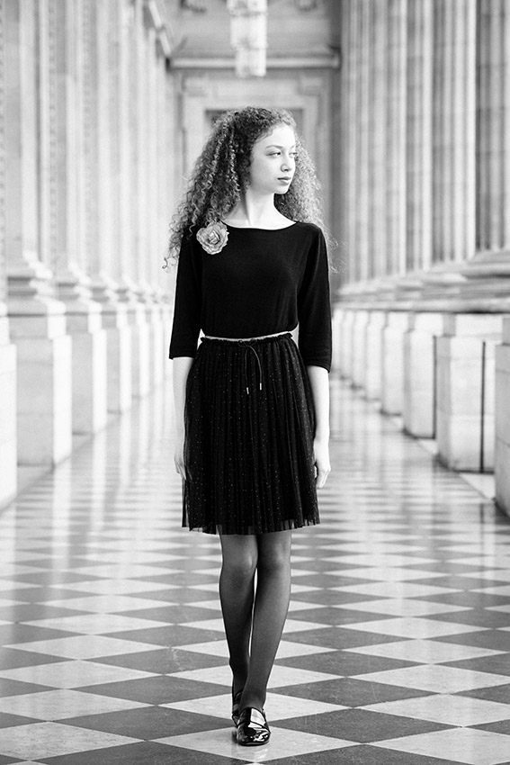 Portraits d'Arielle Beck, jeune prodige de la musique classique ...