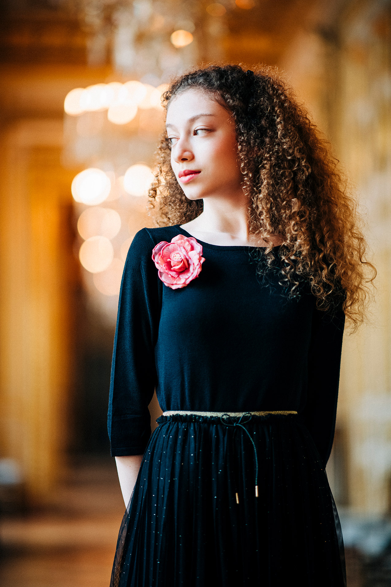 Portraits d'Arielle Beck, jeune prodige de la musique classique ...